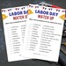 Labor Day Match up Game, Match up Printable, Work Party Game ...