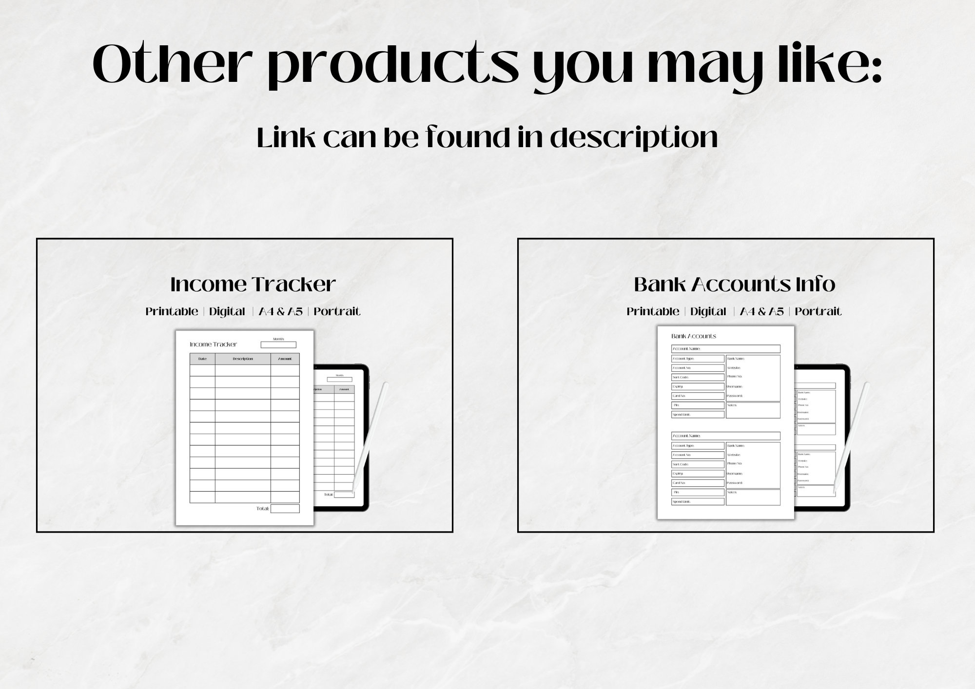 Bill Tracker Printable Bills Organiser Bills Reminder - Etsy