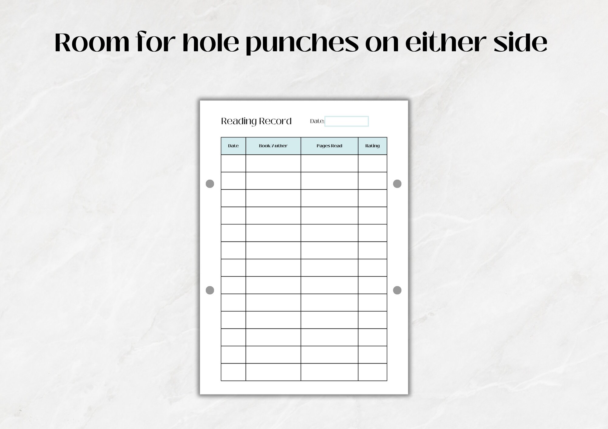 Children's Reading Record Printable, Reading Log, Book Tracker, Book ...