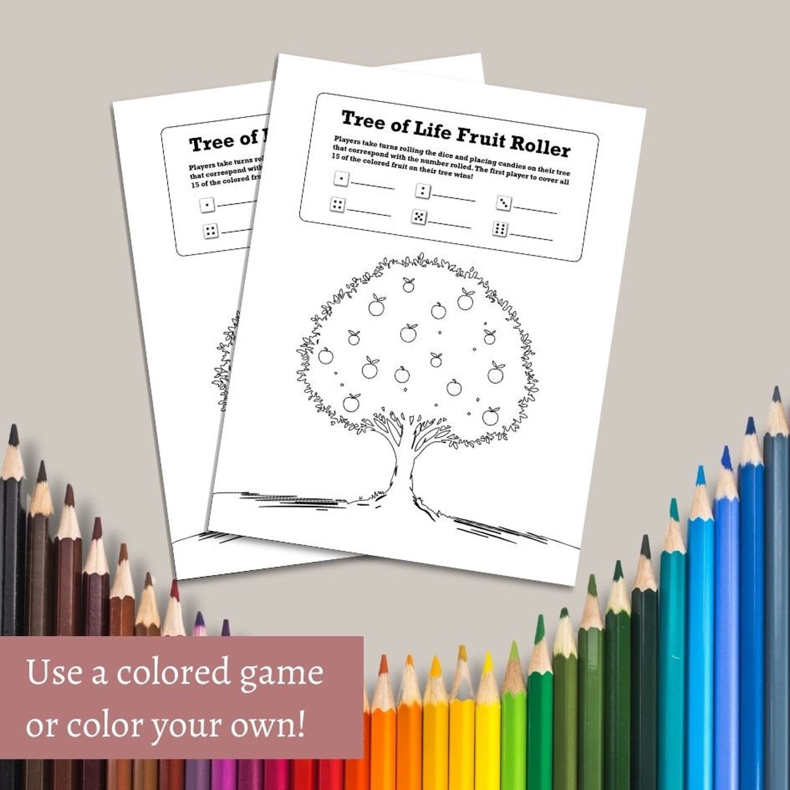 Tree of Life Family Game , Come Follow Me, Family Home Evening Game ...