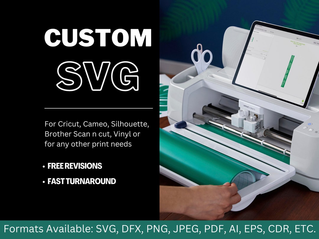 Custom SVG Custom SVG Files for Cricut Cut File for Cameo - Etsy