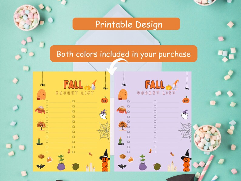 Editable Fall Bucket List Printable, Family Bucket List, Fall Bucket ...