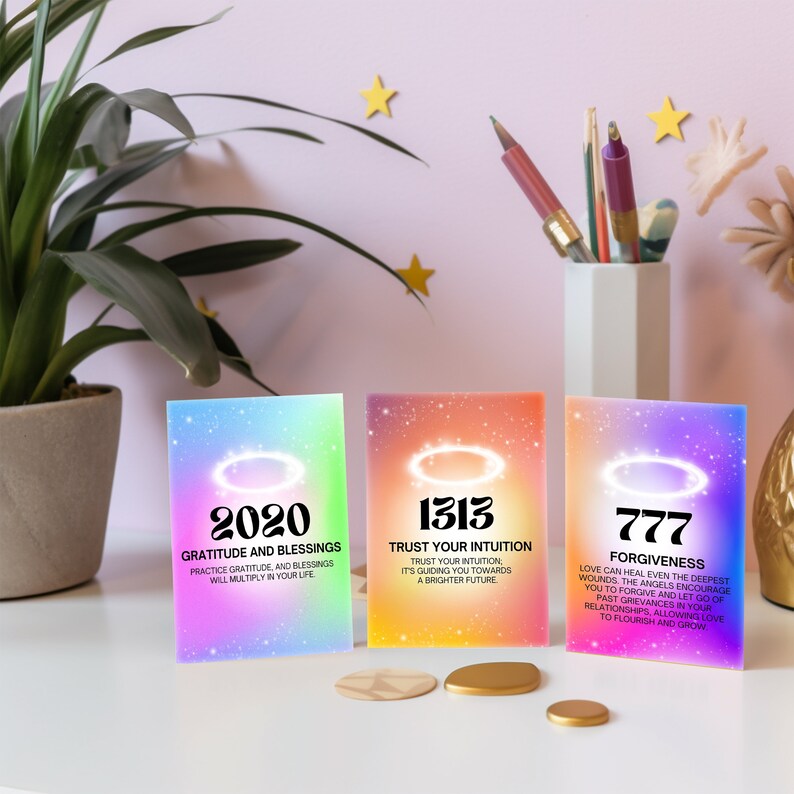Angel Numbers Oracle Deck – Numerology Messages for Daily Guidance ...