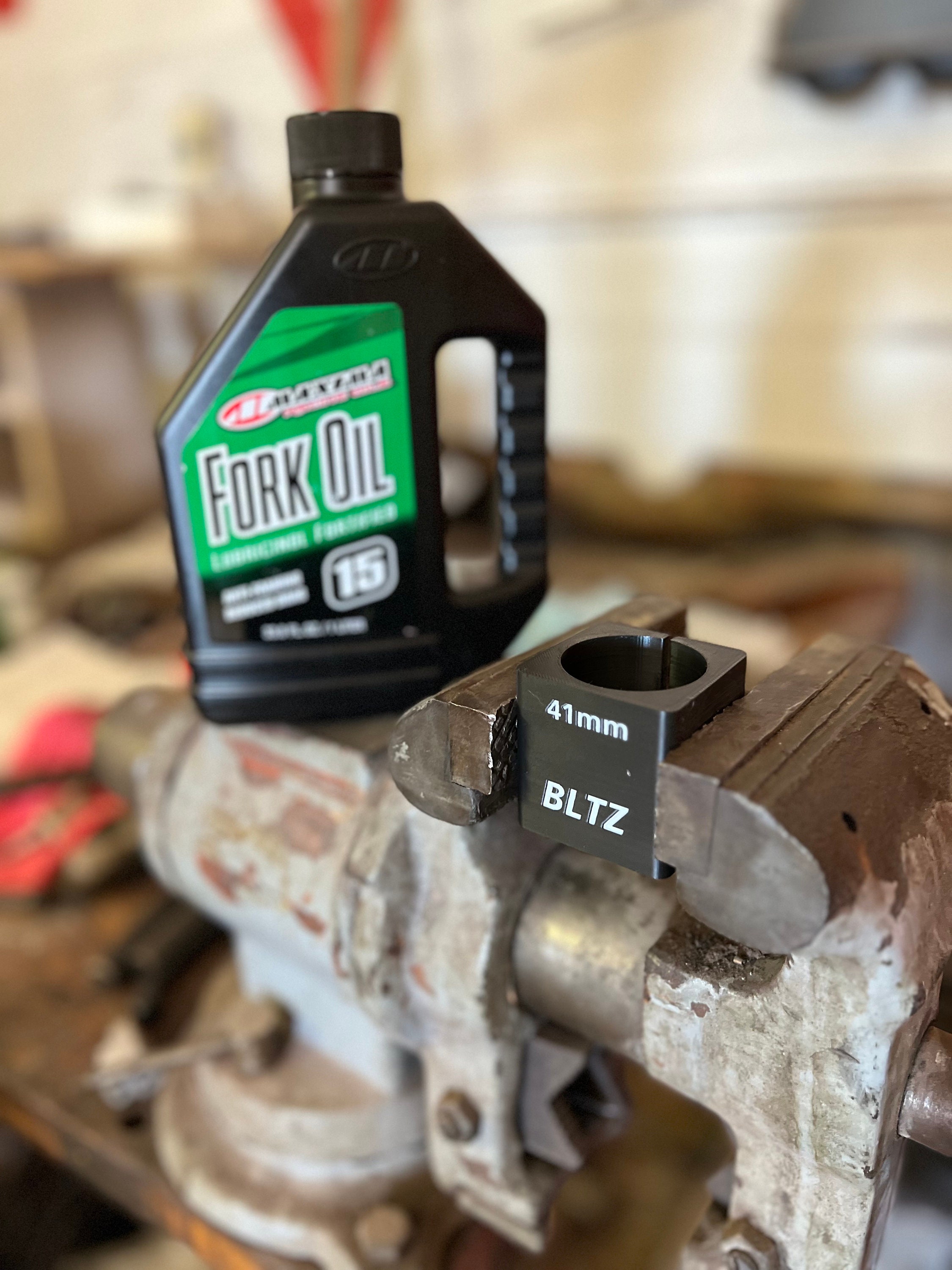 Motorcycle Fork Holder Vise Clamp Tool for Safe Maintenance - Etsy