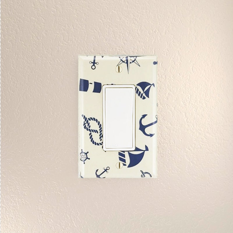 Ocean Light Switch Cover - Etsy
