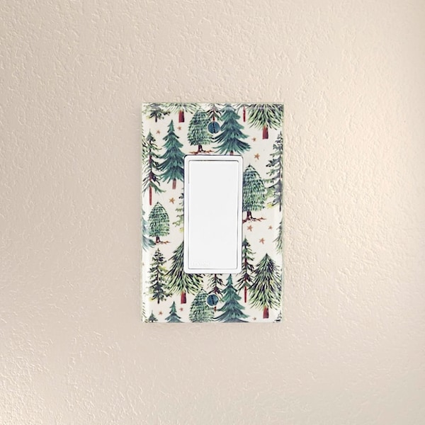 Light Switch Covers, Wall Plates, Switch Plates, Home Decor, Floral ...