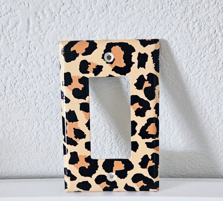 Light Switch Covers, Wall Plates, Switch Plates, Animal Print Home ...