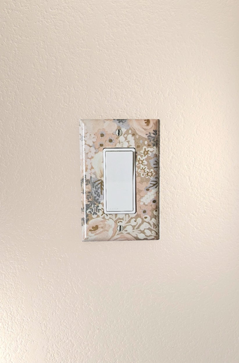 Light Switch Covers, Wall Plates, Switch Plates, Home Decor, Floral ...