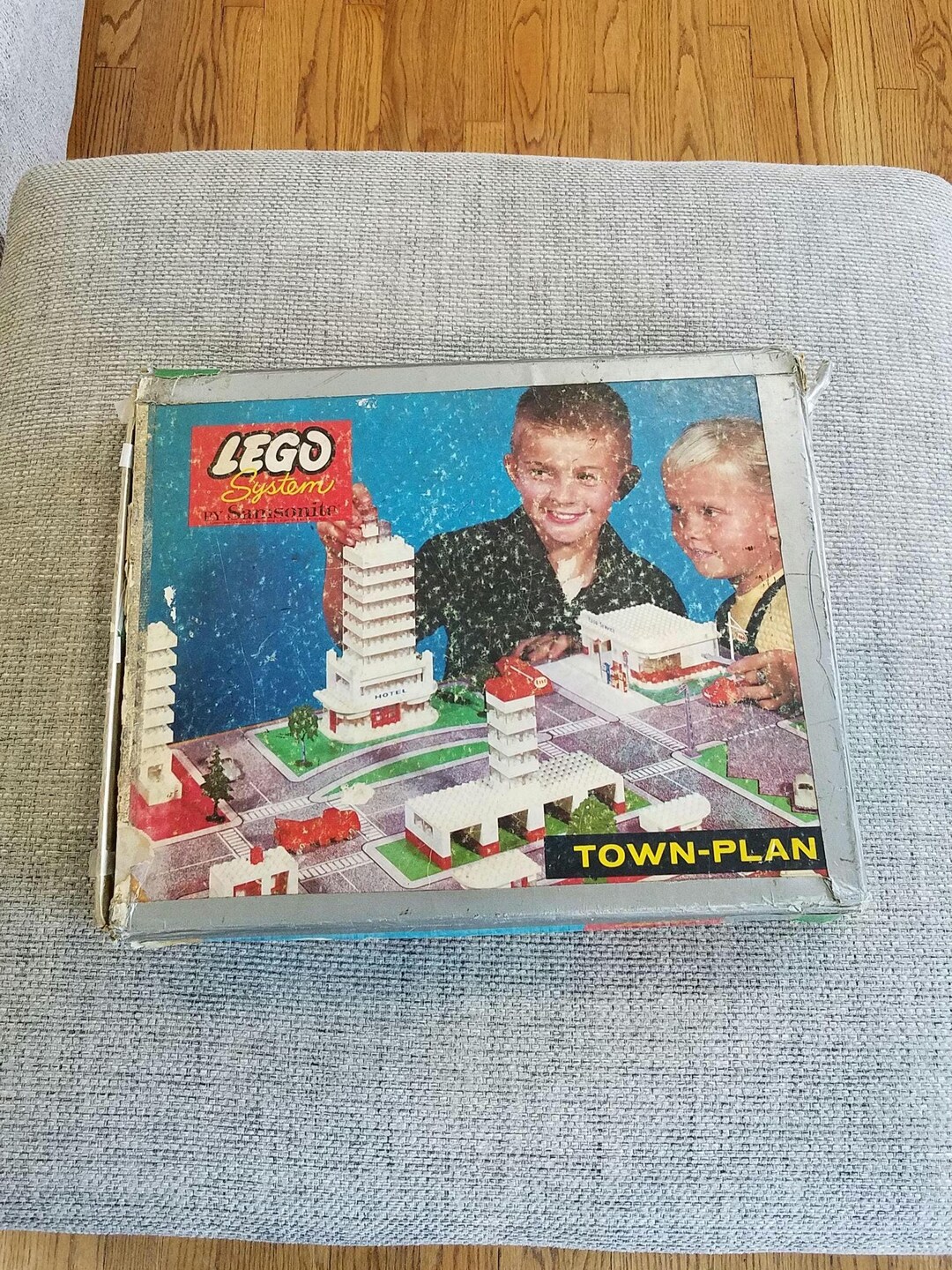 1961 LEGO TOWN PLAN Set #725 Samsonite | Early American Vintage ...
