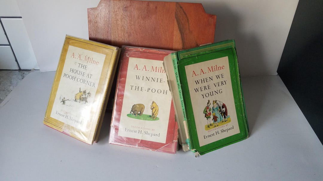 Winnie the Pooh Book Series / 1961 / Vintage Childrens Fiction / A A ...