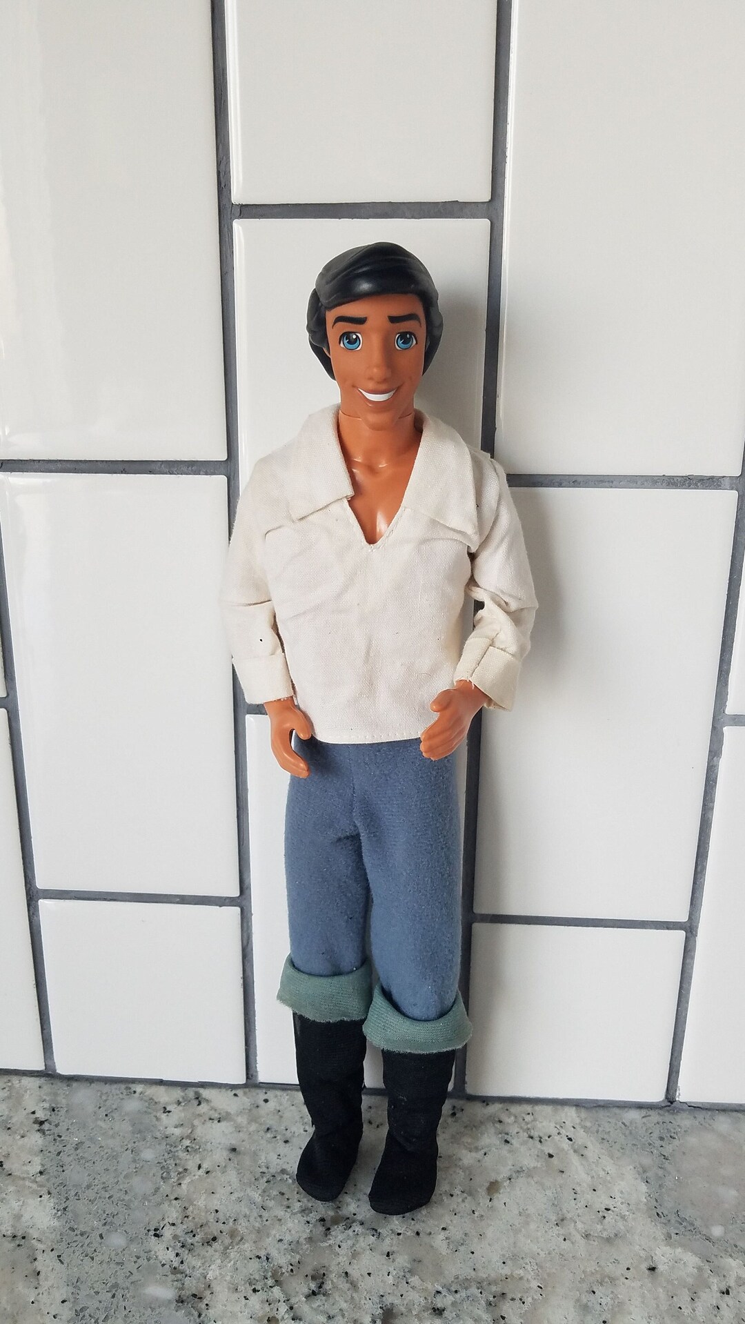 Vintage Disney Prince Eric / 12 Inch / Jointed Doll / Little - Etsy
