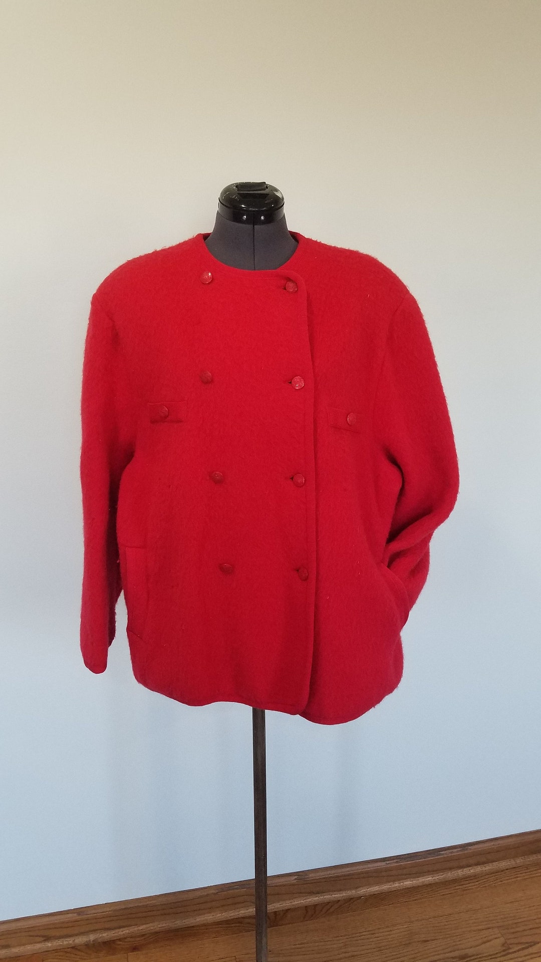 50/60s Ladies Blazer Coat Vintage Jacket Made in France Pyrenees ...