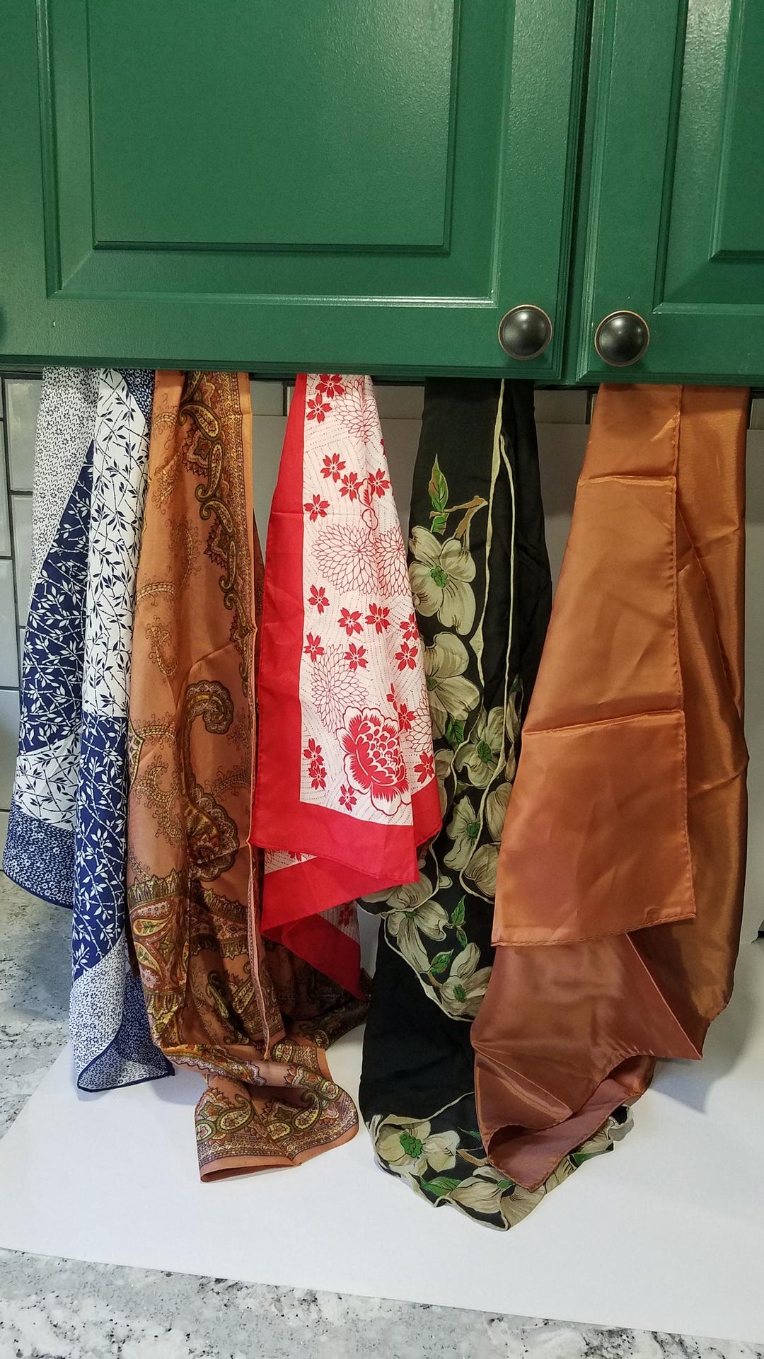 Vintage Scarves / Retro Handkerchief / Bandana / Bandeau / Nasharr ...