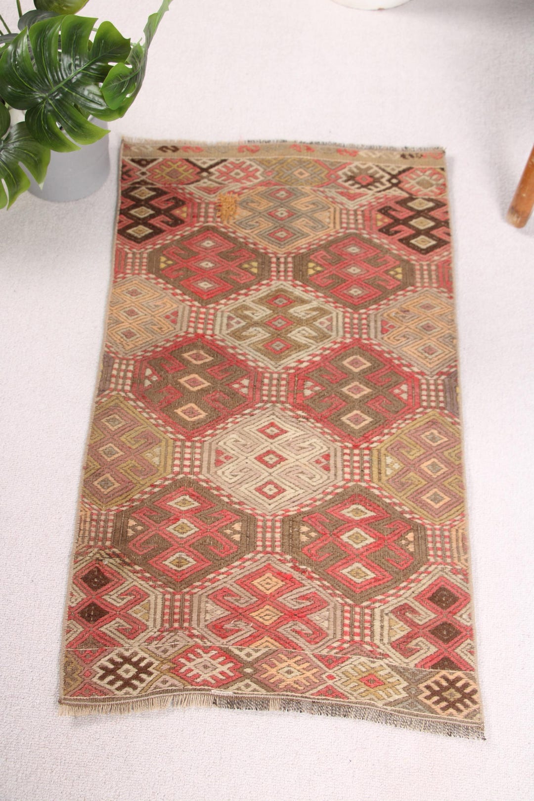 Small Kilim, Vintage Kilim, Turkish Kilim, Anatolian Kilim, Rugs for ...
