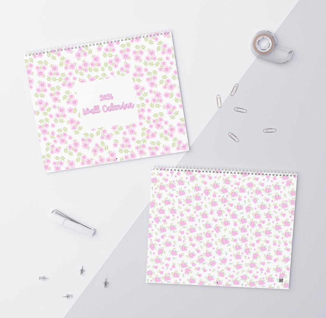 Coquette Wall Calendar, Love Shack Fancy Inspired Calendar, 2026 ...