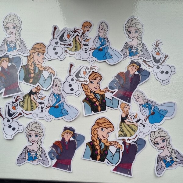 Frozen Stickers - Etsy UK