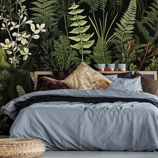 Fern Wallpaper - Etsy