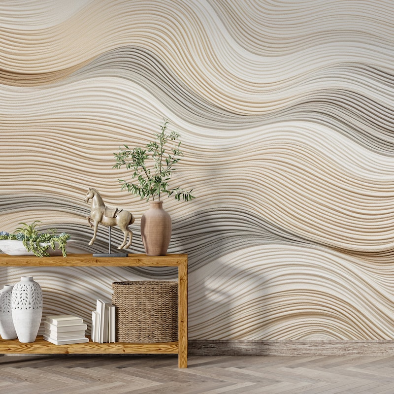 Abstract Line Wallpaper - Etsy