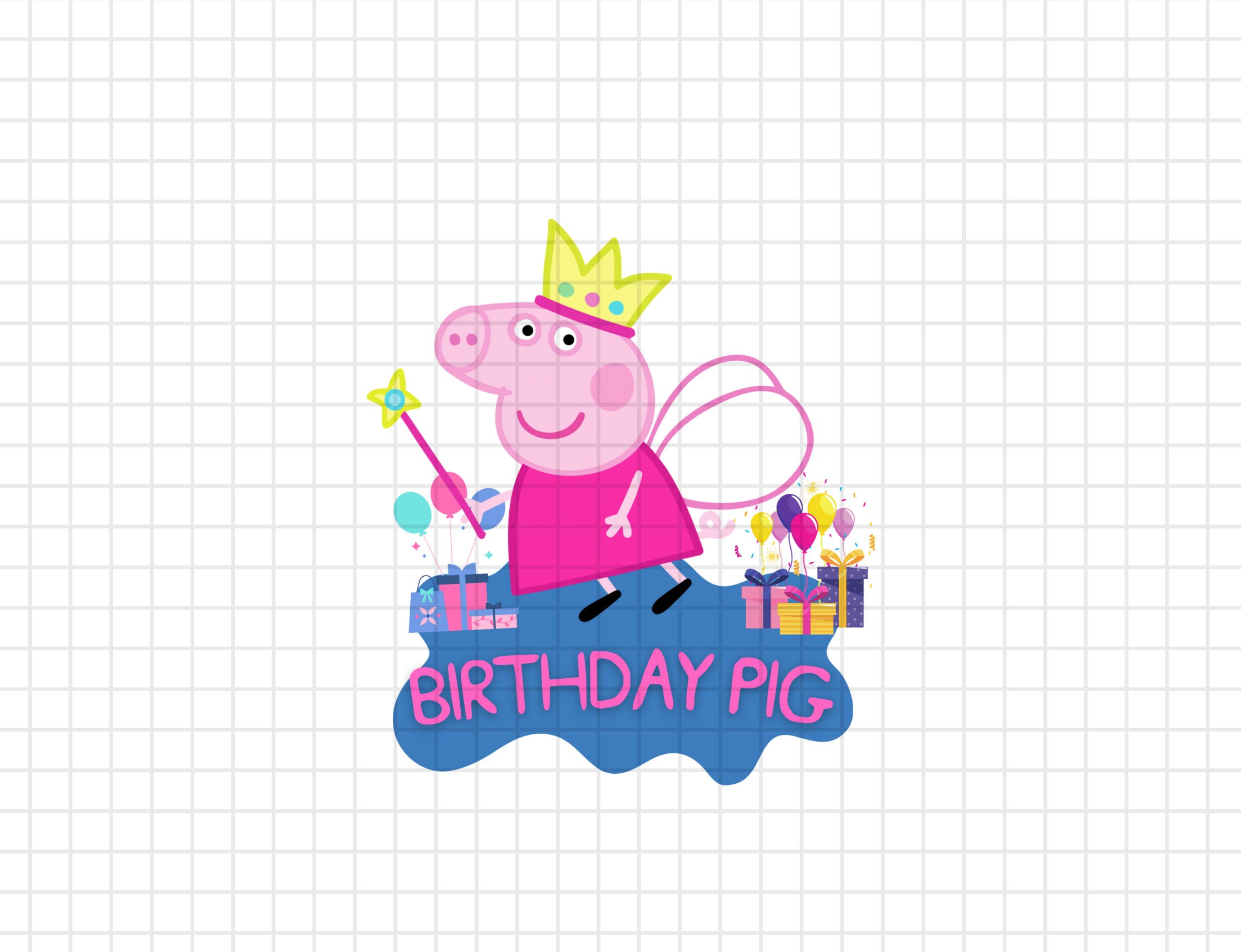 Peppa Pig English Fun Fair Clipart