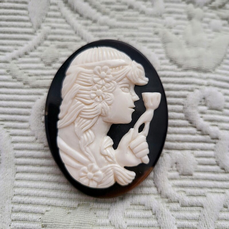 Ivory Cameo - Etsy
