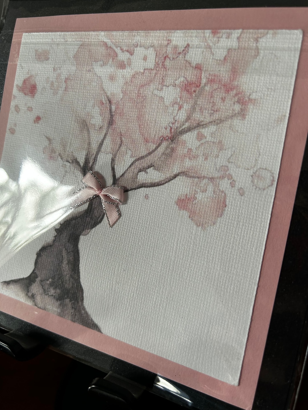 Pink Tree Art - Etsy