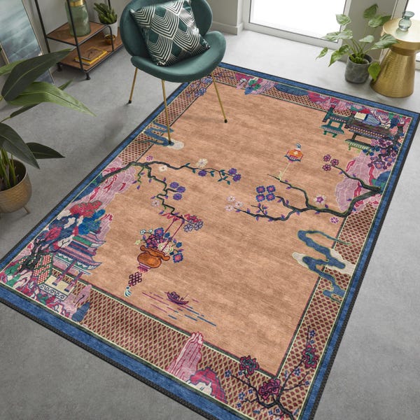 Japanese Minimalist Rug - Etsy