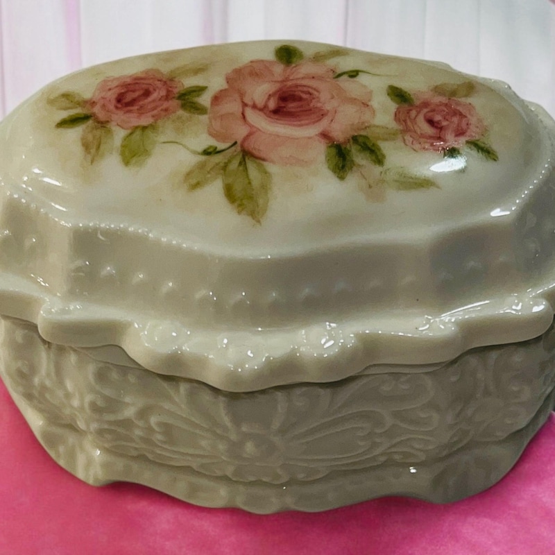 Porcelain Trinket - Etsy