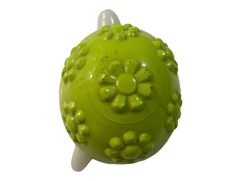 Vintage Avon Lime Green Glass Shell White Turtle Trinket Box - Etsy