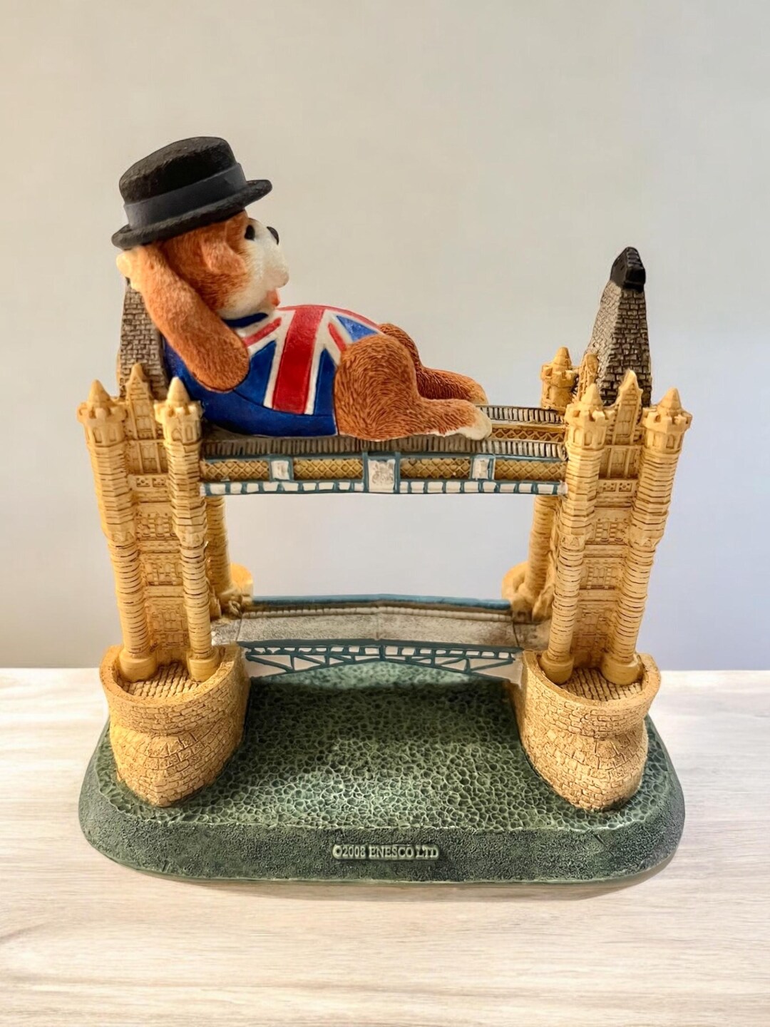 Enesco Winston Bear Travels to the Tower Bridge 4” Resin Figurine - Etsy