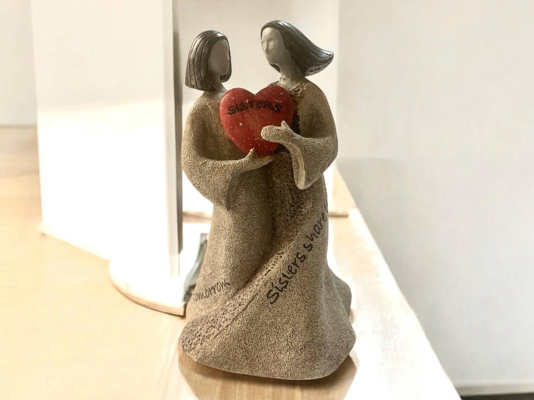Artstone by Carson “sister Moments” Figurine - Etsy