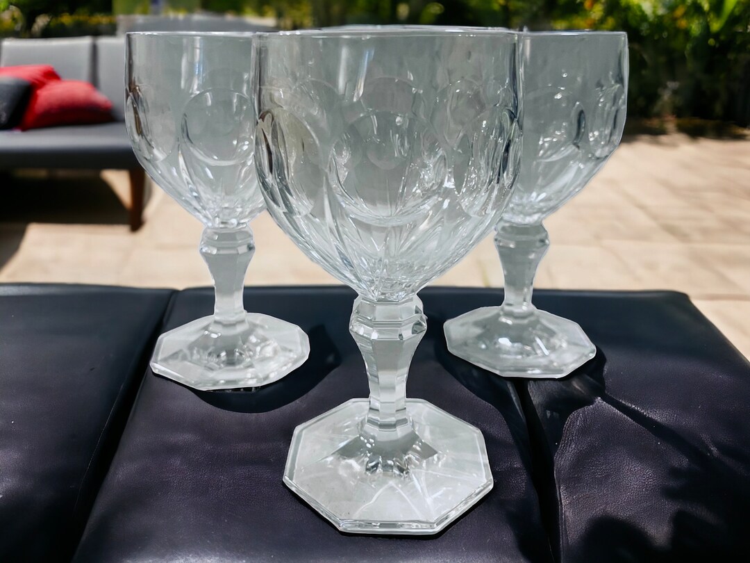 Orly 6.5” Water Goblets by Towle Set of 3 - Etsy