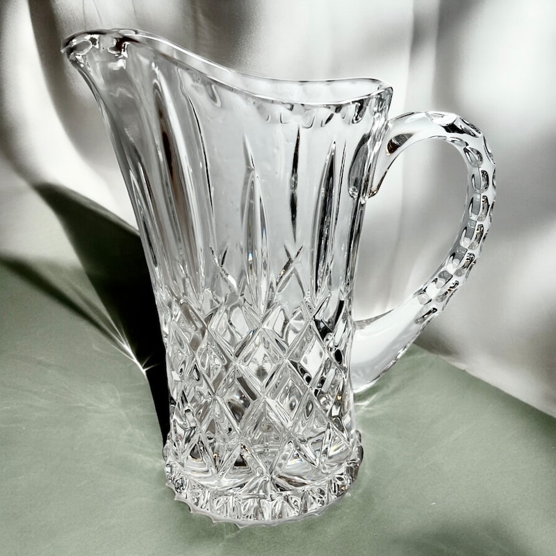Gorham Crystal Pitchers - Etsy