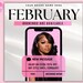 February Booking Flyer, February Book Now Appointments Available Flyer ...