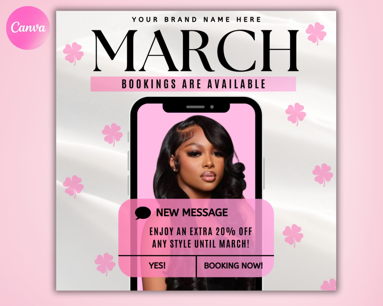 March Booking Flyer, March Madness Booking Flyer, March Book Now ...