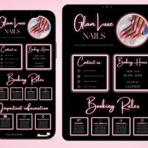 Nail Acuity Scheduling Template, Nail Acuity Site Nail Boutique Nail ...