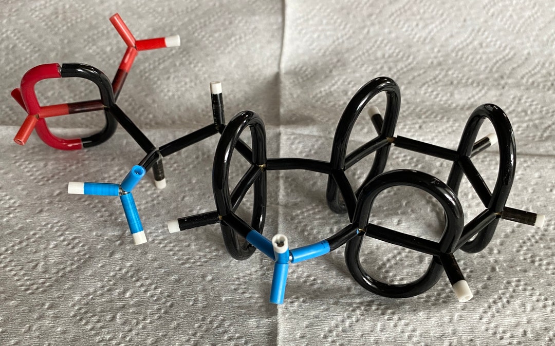 Chemkits Framework Molecular Model Micro-molecule Amino Acid Tryptophan ...