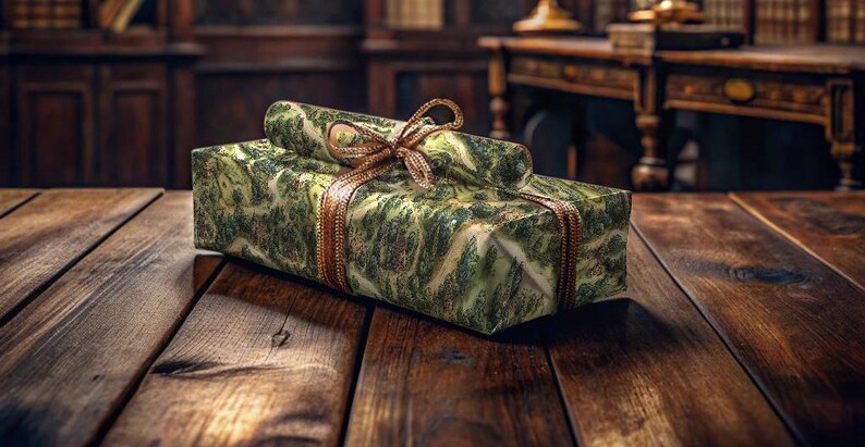 Middle-earth Shire Map Wrapping Paper - Vintage Fantasy Gift Wrap ...