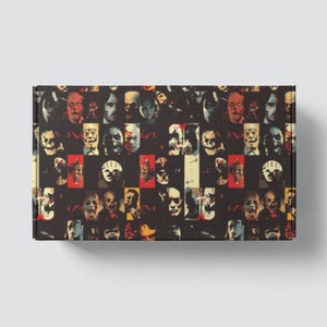 Spooky Horror Movie Villain Wrapping Paper Halloween Gift Wrap - Etsy