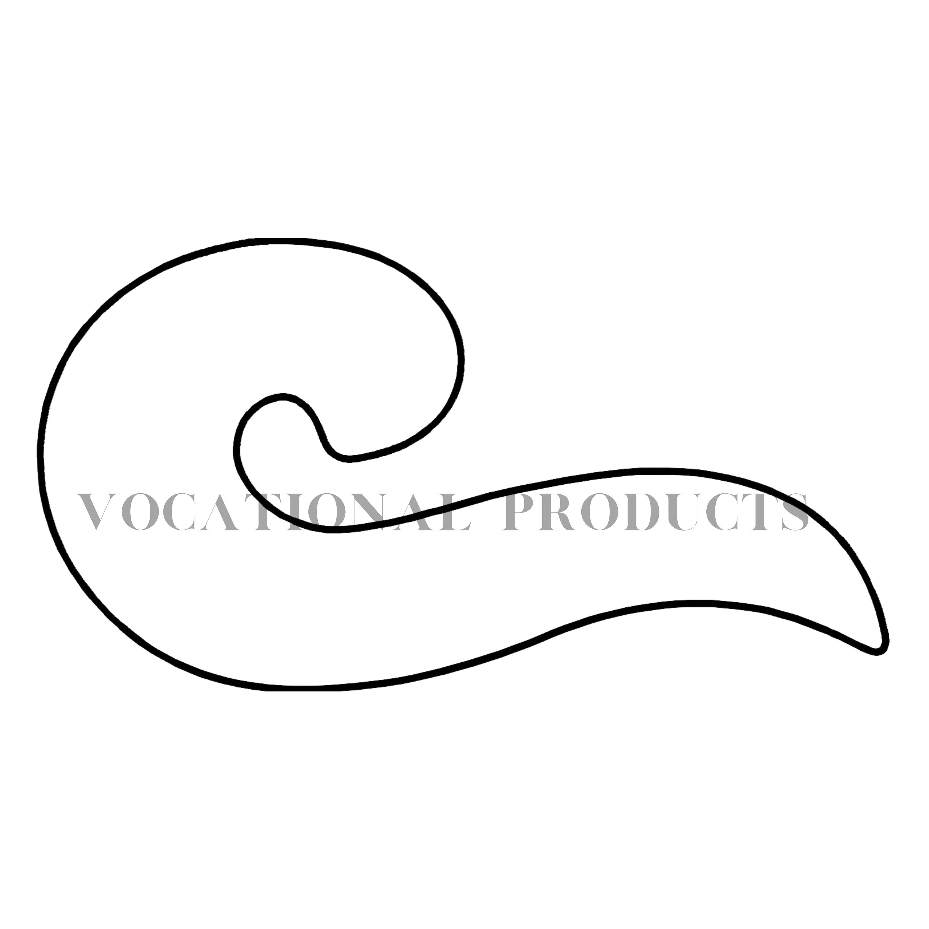 French Curves: Digital Precision Files in JPG, SVG, Png, & DXF ...