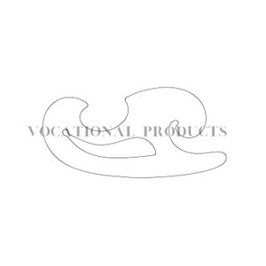 French Curve Set: Precision Digital Files for Sewing & Drawing (jpg ...