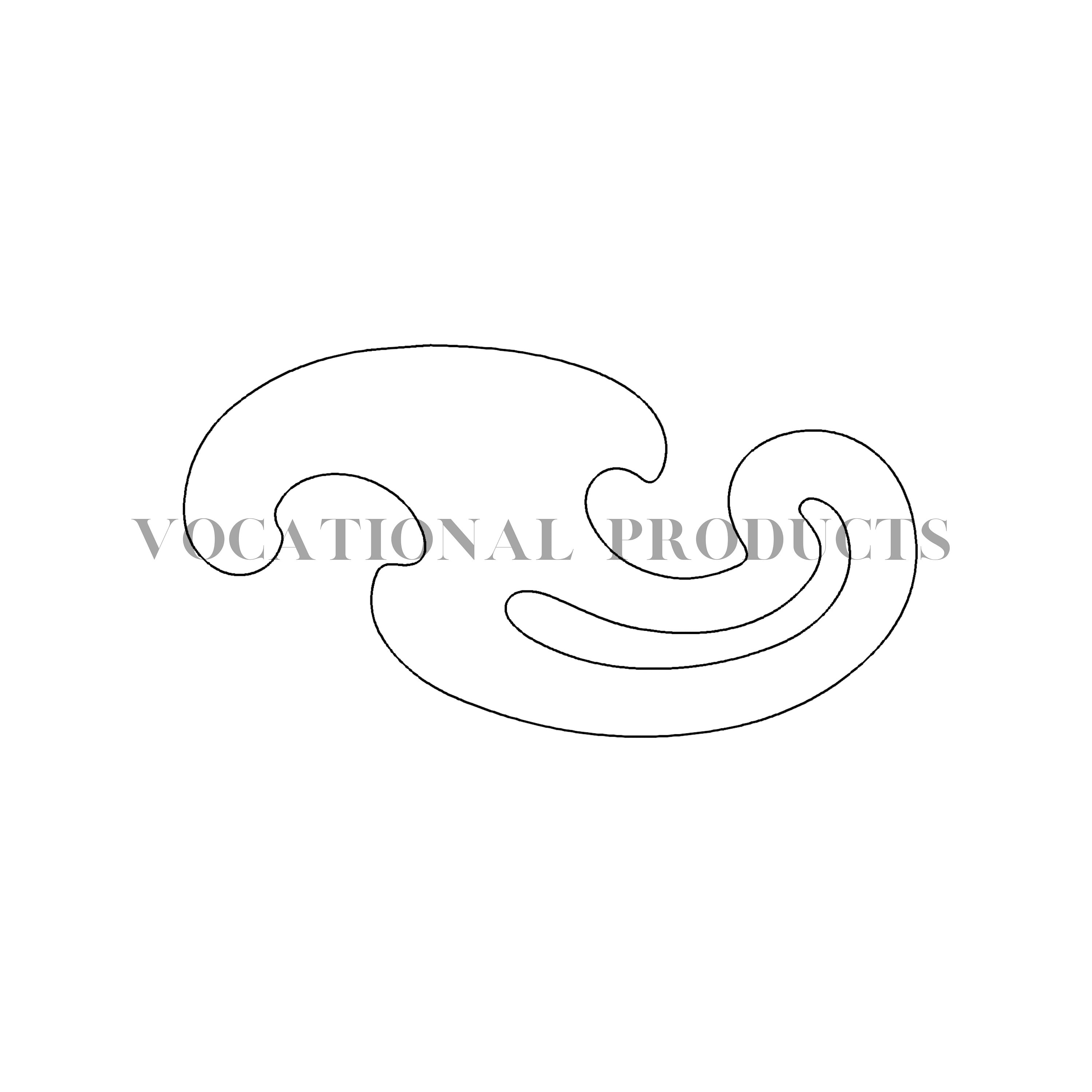 French Curve Set: Digital Precision Files in JPG, Png, SVG, & DXF ...