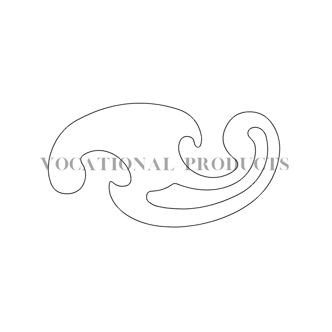 French Curve Set: Digital Precision Files in JPG, Png, SVG, & DXF ...