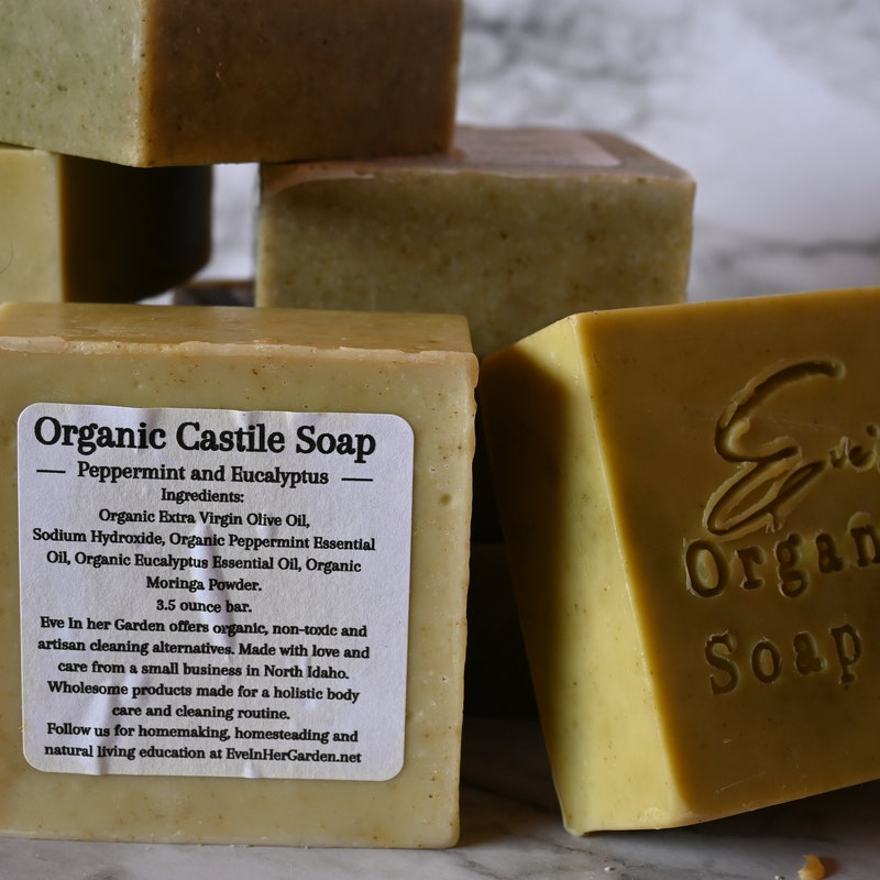 Organic Soap Bar - Etsy