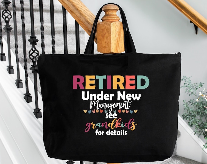 Retired Bag, Retirement Gift for Women, Retirement Gift Bag, Retired ...