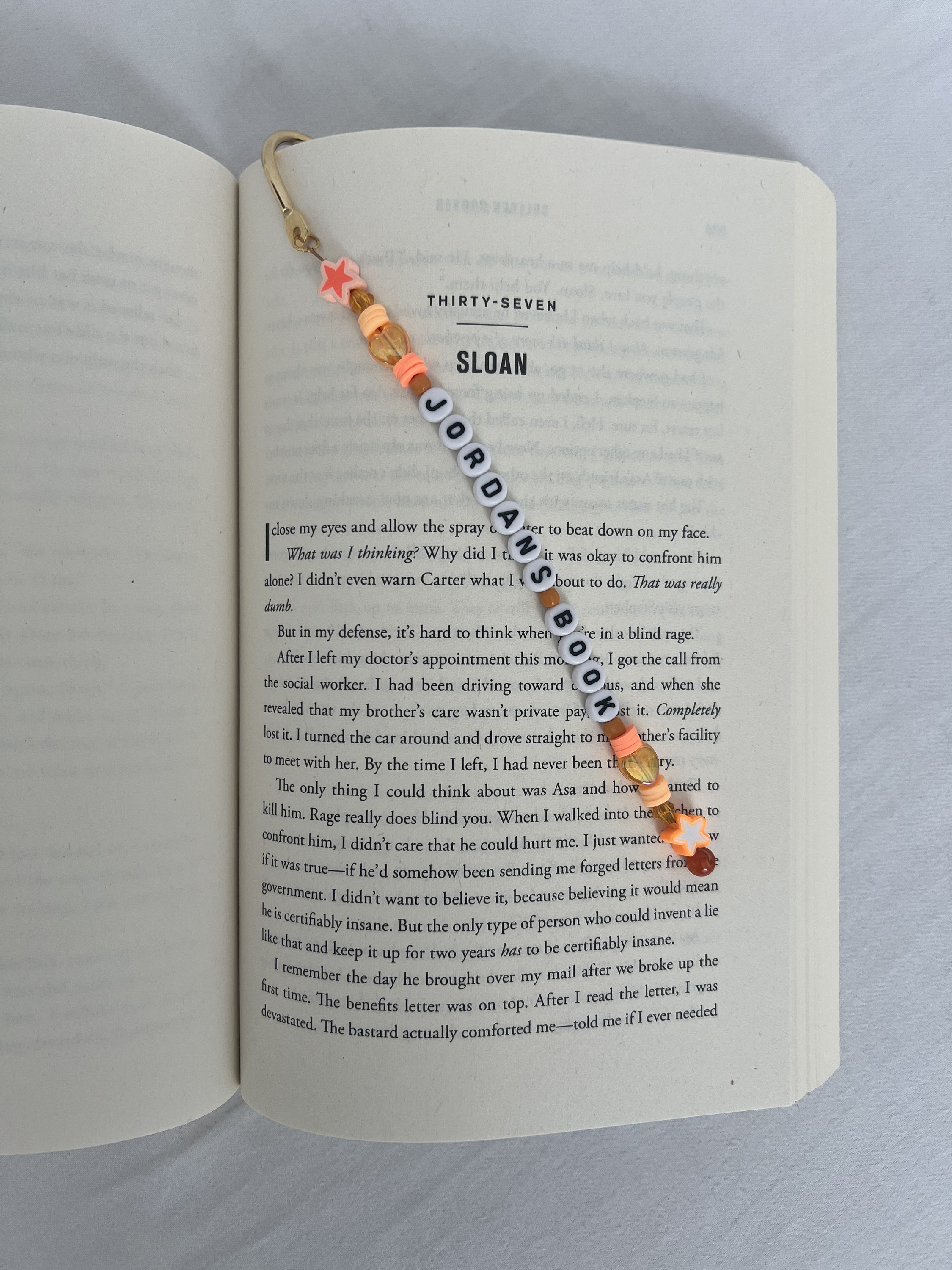 Beaded Bookmark, Metal Bookmark, Handmade Bookmark, Hook Bookmark, Book ...