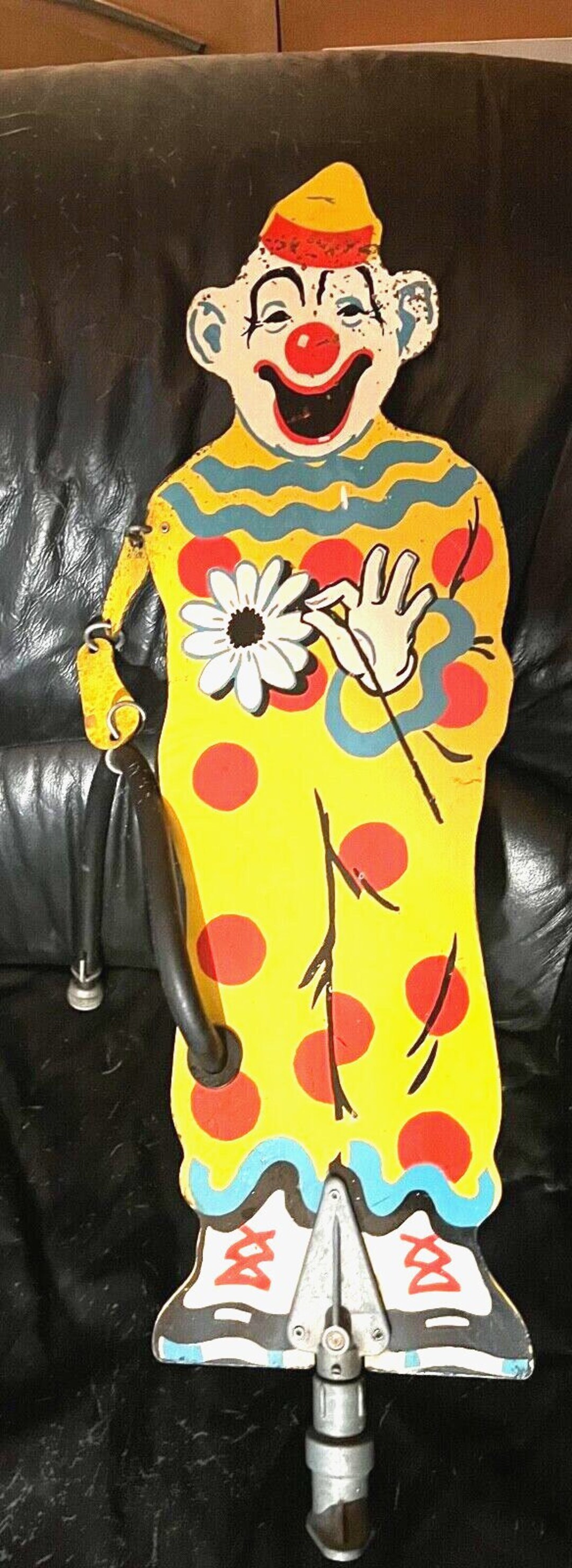 Large Vintage 1930s sprinkling Sam Clown Lawn Sprinkler by Dapco ...