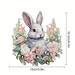 Easter Bunny Window Decor Completed 5 D Diamond Painting. Hello Spring ...