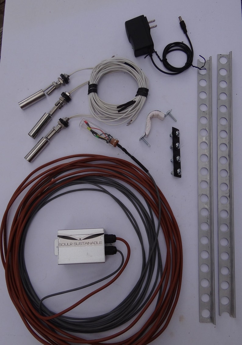 Liquid Level Tank Gauge for Rainwater/greywater Water Conservation Made ...