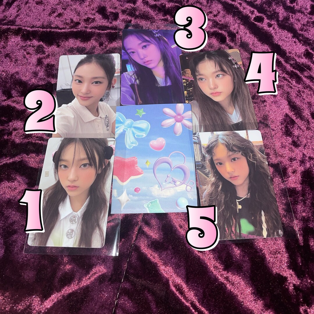 Newjeans Haerin Official Photocards get up BB Bag - Etsy