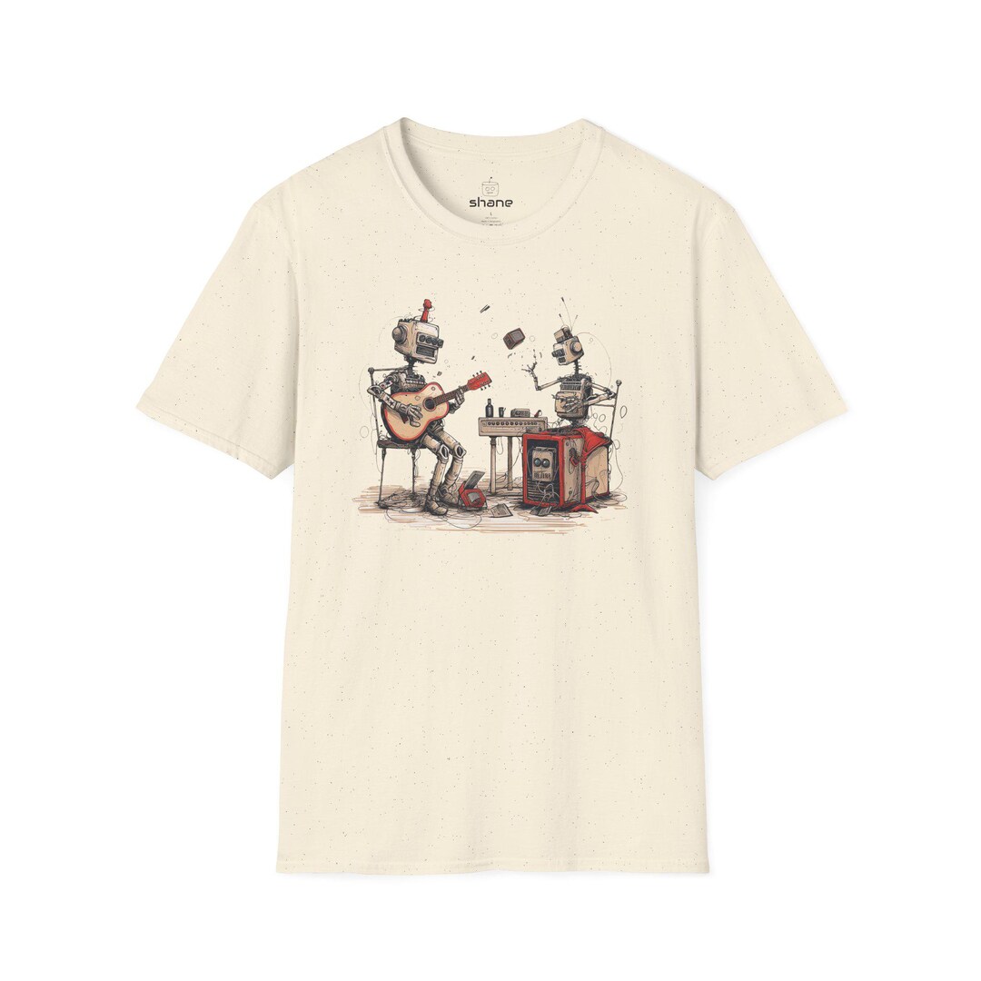 Robot Jam Session Tee - Etsy